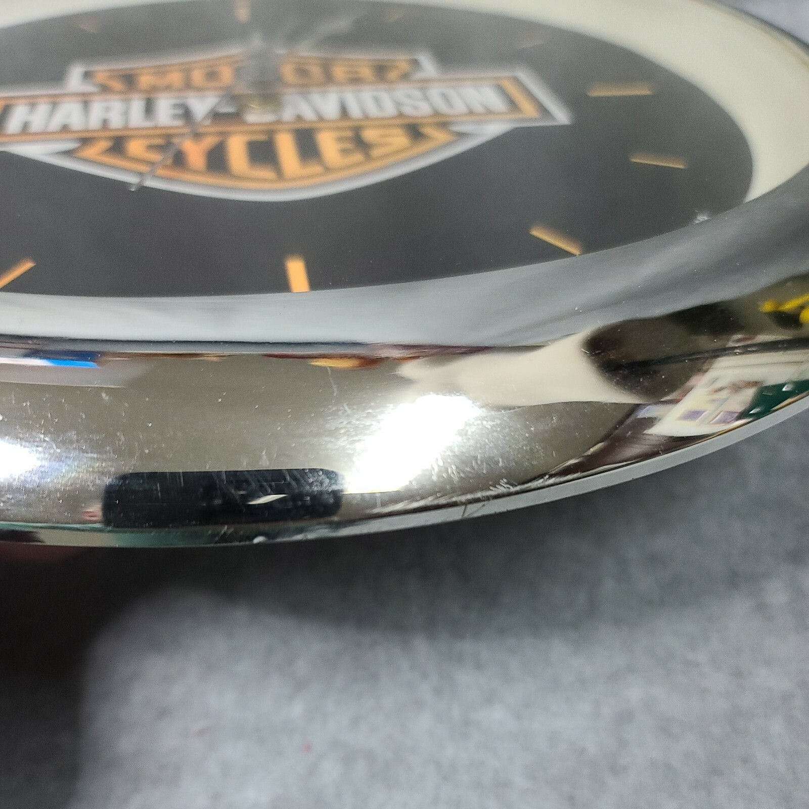 2001 Harley Davidson Motorcycle Rev Throttle Sounds Speaker Wall Clock ...