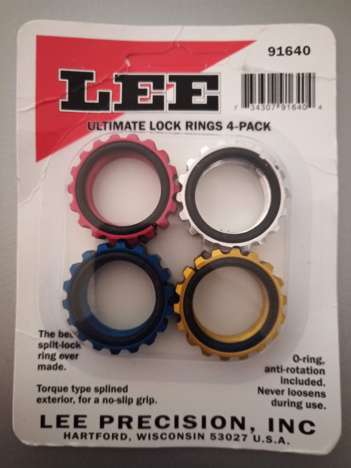 Lee Ultimate Lock Rings 4-pack 91640 for sale online | eBay