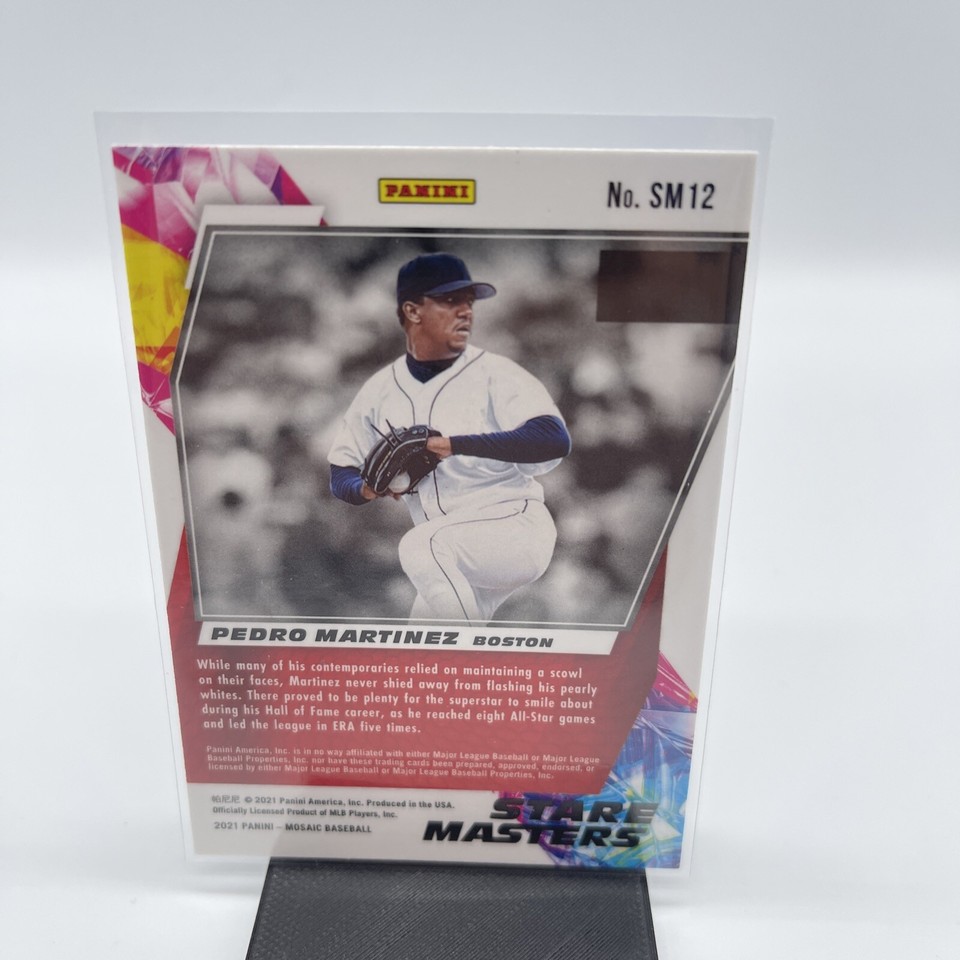 2021 Panini Mosaic Pedro Martinez Stare Masters #SM12 | eBay
