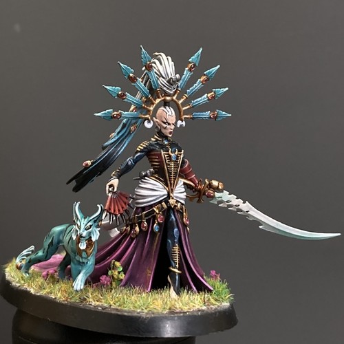 Warhammer 40K Yvraine Eldar Xenos Armies Presale Painted Gallery Army ...