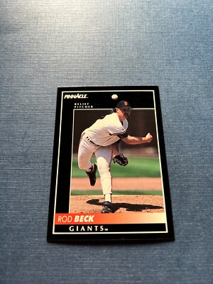 1992 Pinnacle Baseball Rod Beck Rookie Card #613 Set Break NM-MT | eBay