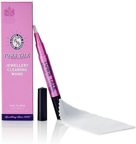 Town Talk Exquisite Jewel Sparkle Jewelry Cleaning Wand & Polishing ...