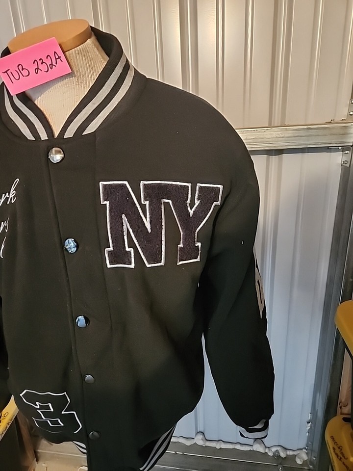 Beyond the Limit Black NEW YORK HONORS CLUB Varsity Jacket men’s size M ...