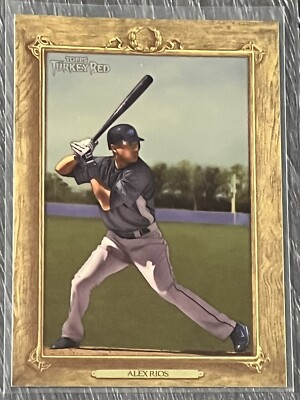 2007 Topps Turkey Red Chrome #155 ALEX RIOS ⚾ Toronto Blue Jays ⚾ ...