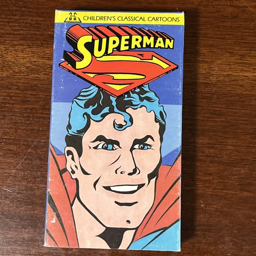 Superman (VHS, 1992) 3-G Home Video Children’s Classical Cartoons | eBay