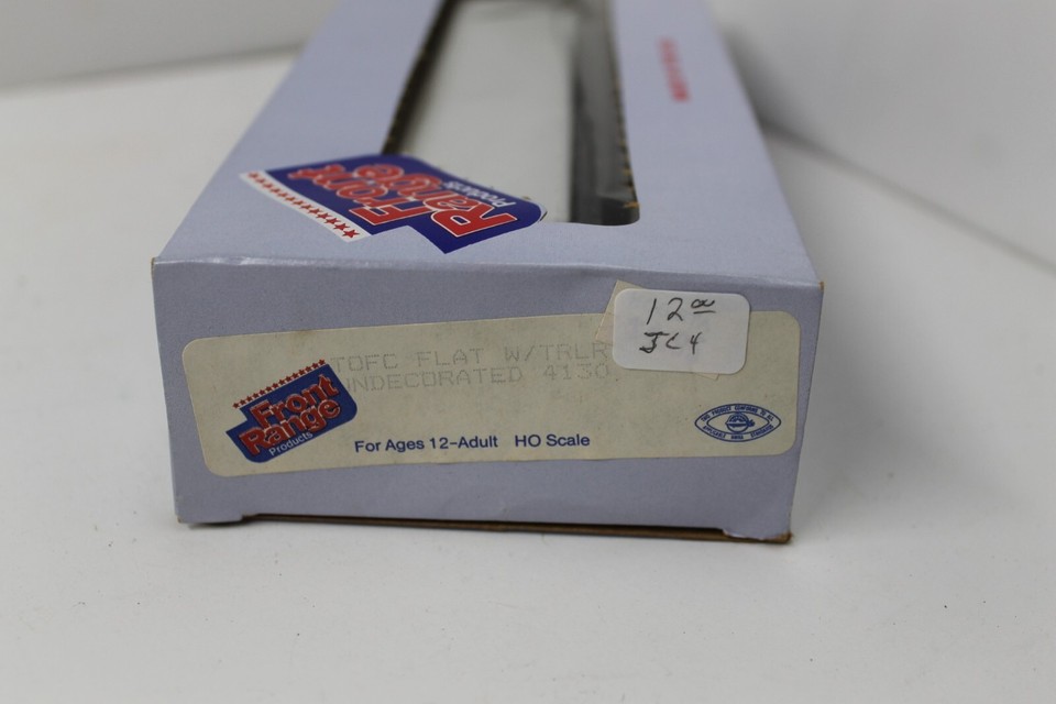 Front Range Products 4130 HO Scale Kit TOFC Flat w Trailer undecorated ...