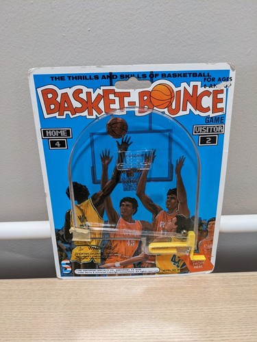 Vintage Game Basket Bounce Basketball Smethport Specialty Co 1987 | eBay