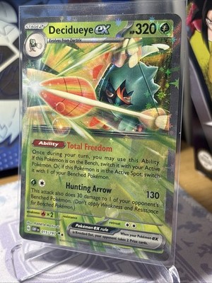Pokémon TCG - Decidueye ex 015/197 - Obsidian Flames - Double Rare - NM/M | eBay