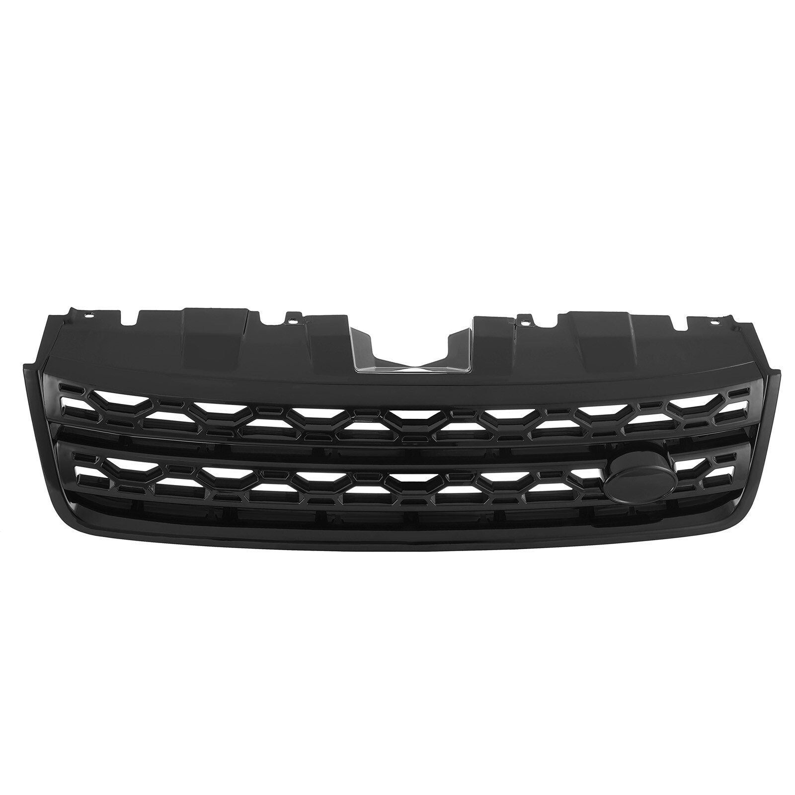 Front Bumper Grille Cover Trim Black For 2015-2019 Land Rover Discovery ...