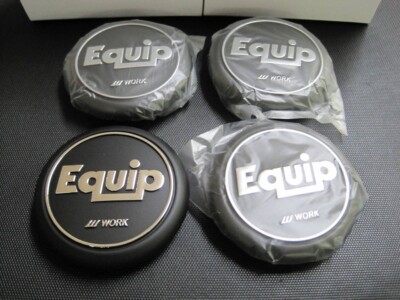 Genuine Work Equip Low Type Wheel Center Caps Set of 4 EQUIP 01/03/40 ...