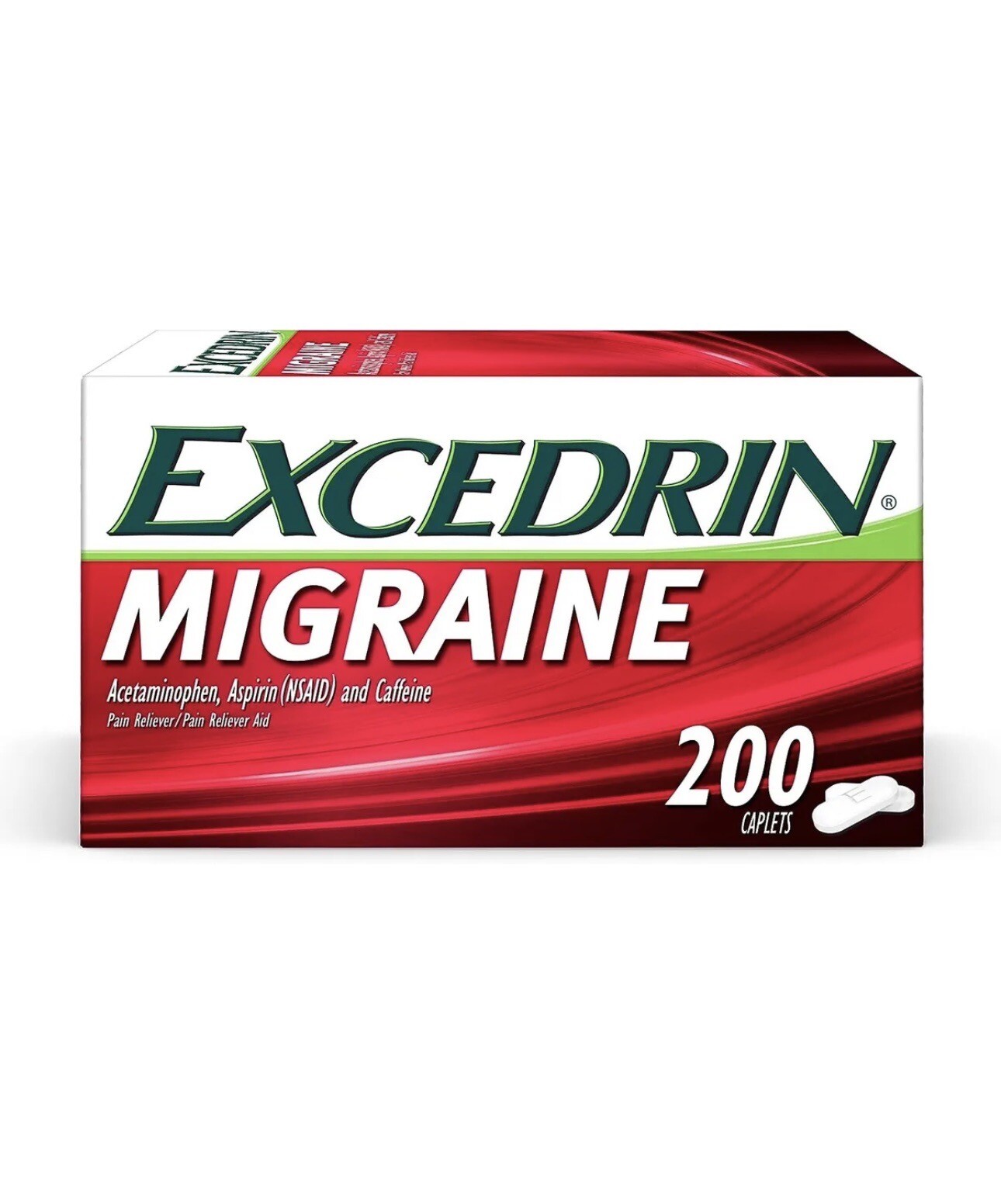 Excedrin Migraine Pain Relief - 200 Capsules 300672039927 | eBay