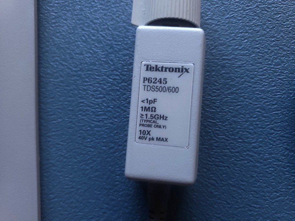 Tektronix Oscilloscope TDS784C 1GHz 4GS/s 13 1F 1M 2F 2C, and P6245 1 ...