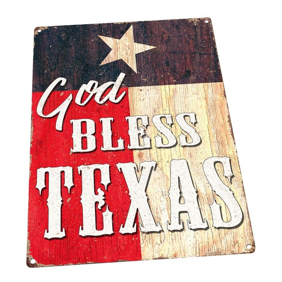 Texas Lifestyle Multi Image Metal Sign Décor: Five-Sign Assortment | eBay