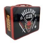 Stranger Things Hellfire Club Tin Lunch Box Hawkins 1980's Eddie Munson ...