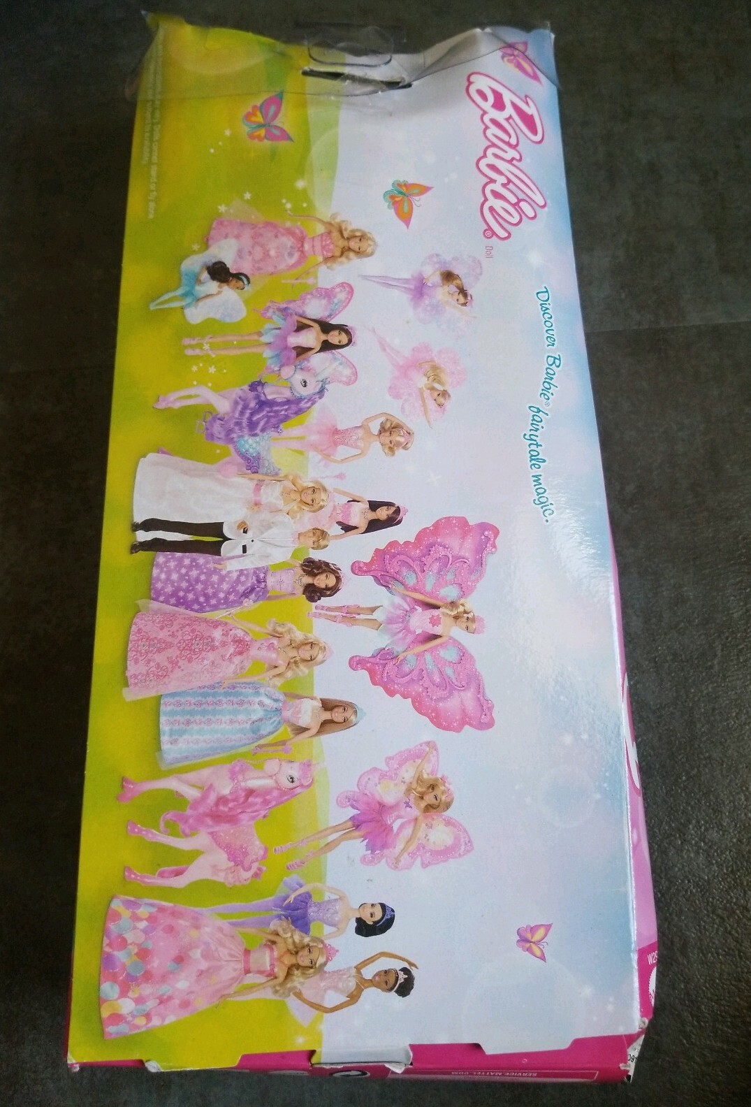 2011 Barbie Faitytale Magic Fashion Flower Fairy Doll Blonde Hair Wand ...