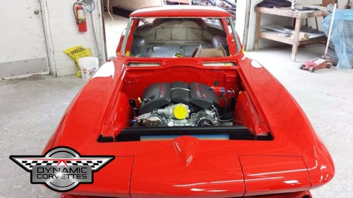 C2 Corvette - Custom Firewall- Detroit Speed Wiper Motor Installed From ...