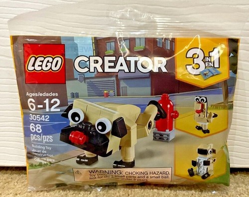 LEGO CREATOR: Cute Pug (30542) for sale online | eBay