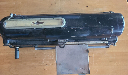 1910 Todd Protectograph Co. Rare Check Writer Printer Machine 16" NICE ...