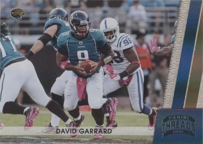 2011 Panini Threads - David Garrard #68 Century Proof Silver /250 for ...