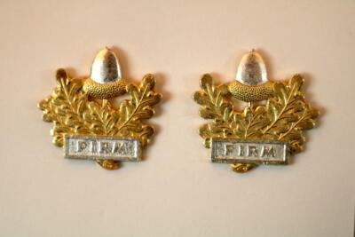 Genuine British Army Mercian Officer No1. Parade Collar Titles Military ...