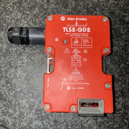 ALLEN BRADLEY 440G-T27177 E GUARD MASTER SAFETY INTERLOCK SWITCH 24V ...