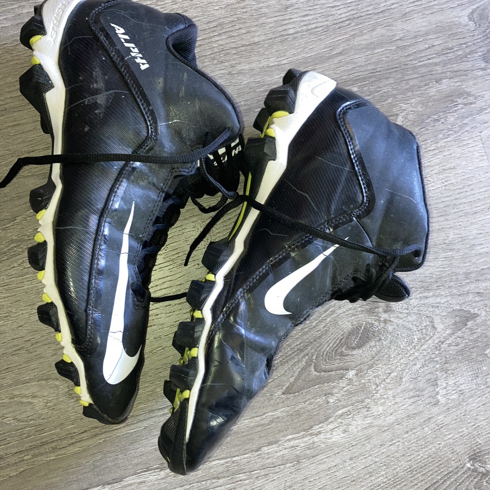 Nike Alpha Football Cleats Size 11.5 Used /Still In Great Shape ...