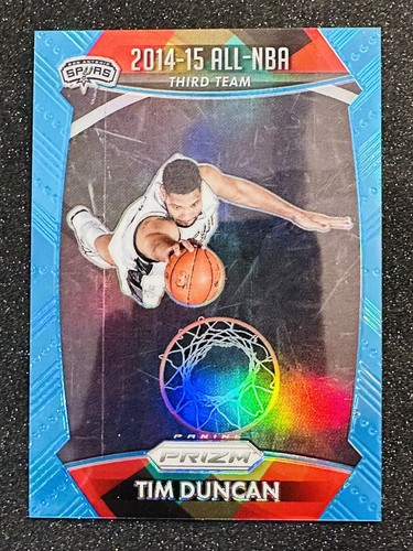 2015-16 Panini Prizm - All-NBA Team Light Blue Prizm #386 Tim Duncan ...