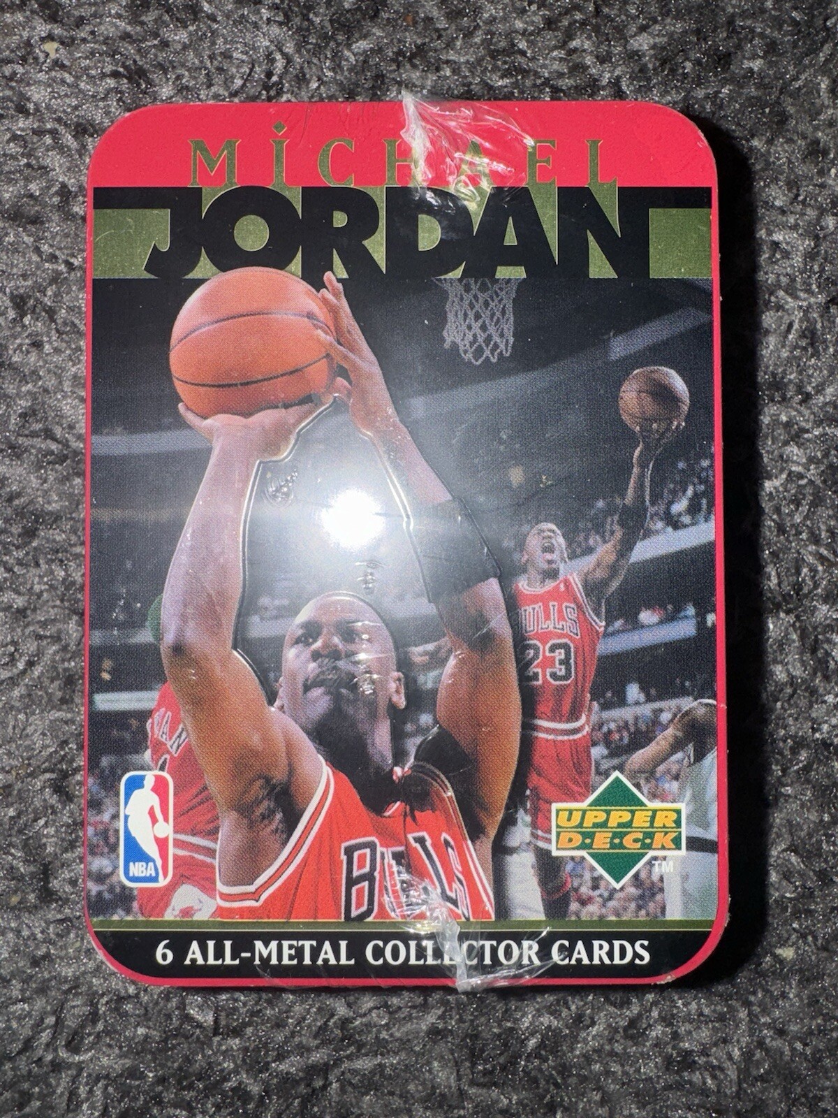 FACTORY SEALED 1996 Michael Jordan 6 ALL-METAL COLLECTOR CARDS | eBay