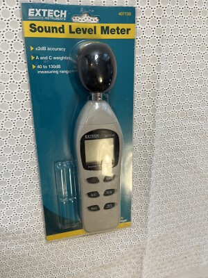 Sound & Audio Measurement - Extech Sound Level Meter