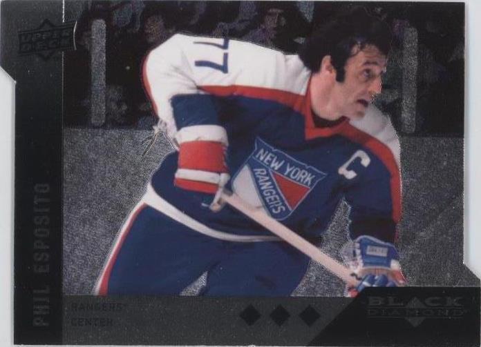 2009-10 Upper Deck Black Diamond - Horizontal Variations Phil Esposito ...