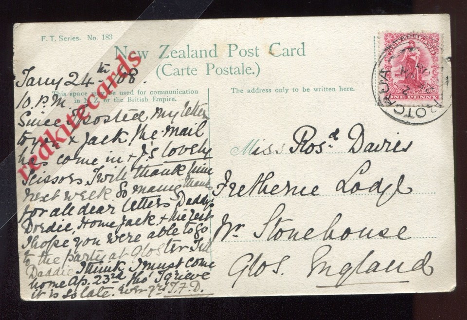 Maori Girl Rotorua New Zealand (1908) | eBay