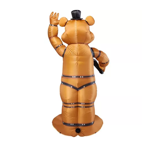 6 Ft Freddy Fazbear Inflatable Five Nights at Freddy's Halloween Yard ...