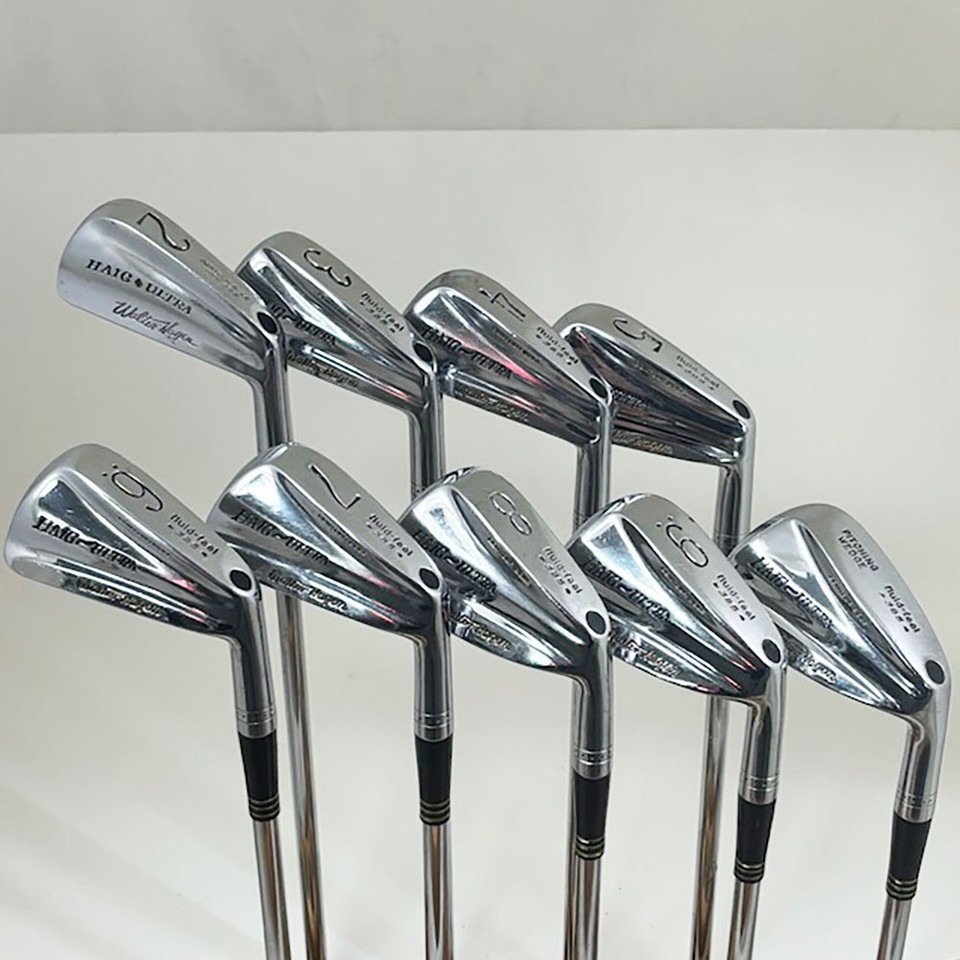 Walter Hagen 1967 Haig Ultra 2-PW Irons Pro Flex Steel Regular - VERY ...