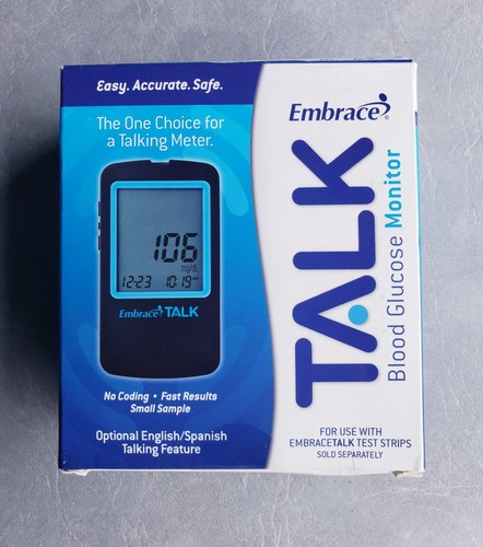 Embrace No-Code Talking Blood Glucose Meter System | eBay