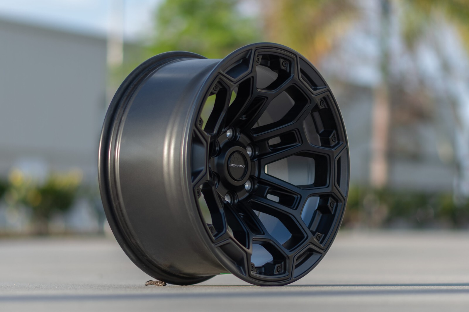 SET (4) Defiant Wheels DF03 18 in Black 6x139.7 Fits Chevy GMC RAM Jeep ...