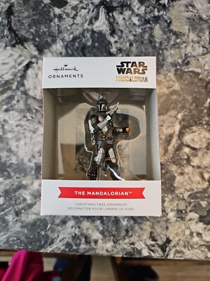 The Mandalorian Christmas Tree Ornament 2021 Star Wars Hallmark ...