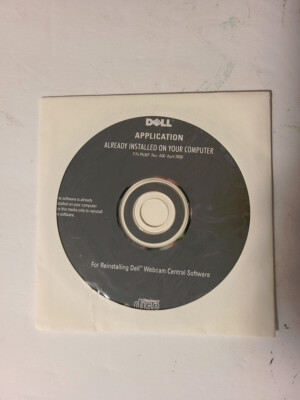 Dell Application for Reinstalling Dell Webcam Central Software New ...