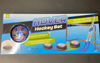 Minnark Kids Indoor Toys - Hover Hockey Set Rechargeable Puck 2 Goals ...