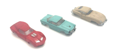 3 Aurora HO Scale Slot Car Vintage Shells Lot A | eBay