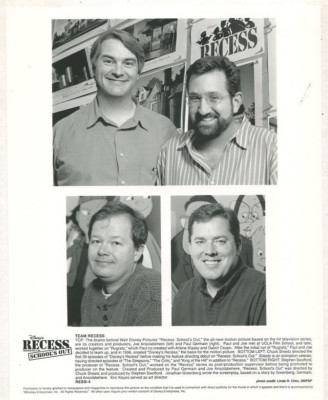 Disney's Recess: Schools Out 2001 Joe Ansolabehere Press Photo MBX 12 ...