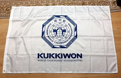 Kukkiwon Official Flag World Taekwondo Federation TKD Studio Fitness ...
