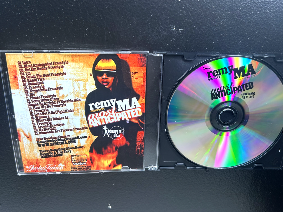 REMY MA PRESENTS MOST ANTICIPATED NYC PROMO MIXTAPE MIX CD 2007 RARE ...