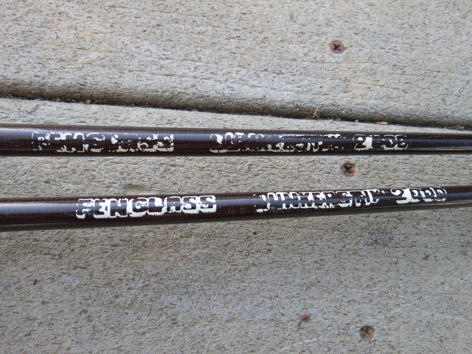 Fenwick Fenglass Lunker Stick mod. 2055 Casting fishing rods (lot#13350 ...