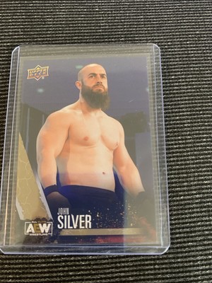 2021 Upper Deck AEW All Elite Wrestling Gold John Silver #18 | eBay