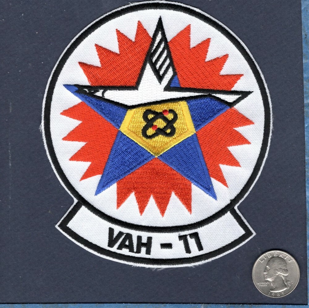 VAH-11 CHECKERTAILS US NAVY NAA A-3 Skywarrior A-5 Vigilante Squadron ...
