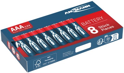 ANSMANN Alkaline Batterie Micro AAA 8er Pack | eBay.de