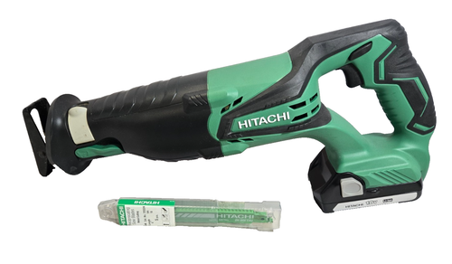 Hitachi CR 18DGL - 18V Cordless Reciprocating Saw w/18V Li-ion Battery ...
