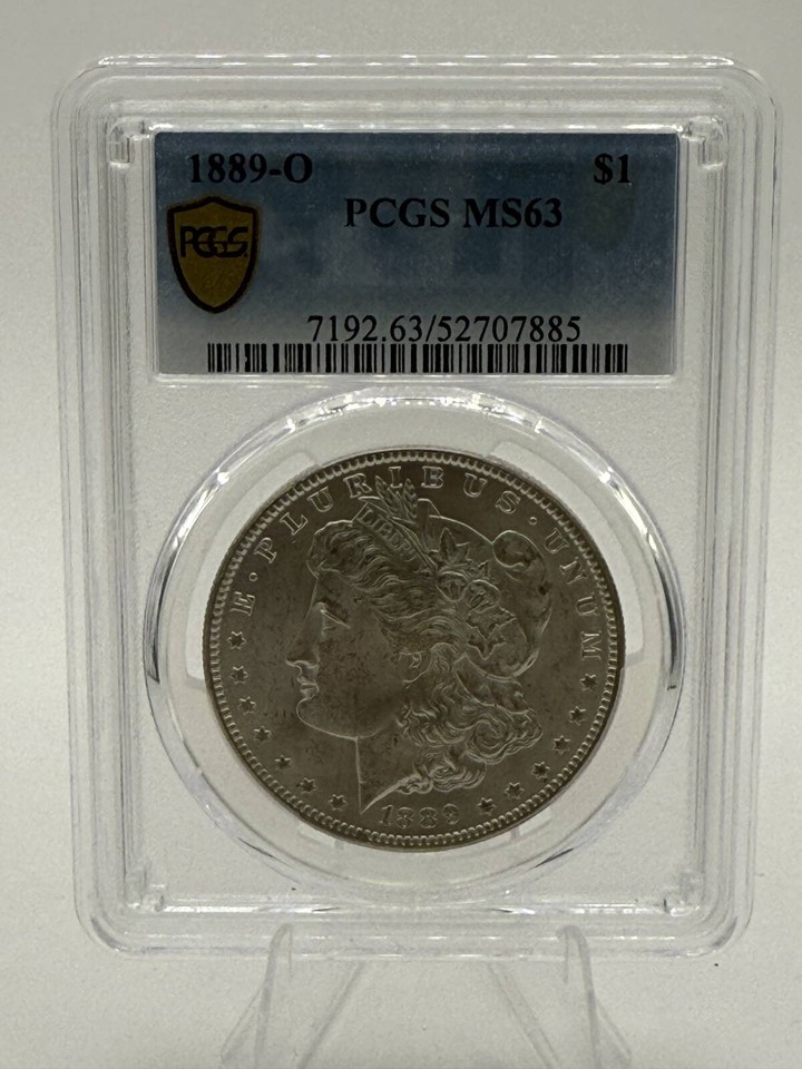 1889 O Pre 21 Morgan Silver Dollar PCGS MS-63 | eBay