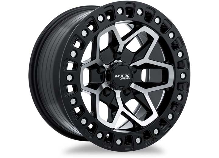 RTX Wheels 083028 Zion 20x9 6x139.7 ET0 CB106.1 Gloss Black Machined | eBay