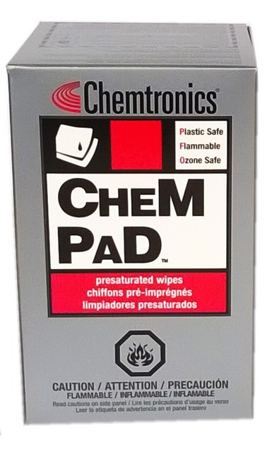 Chemtronics Chempad Presaturated Cleaning Pads CP400 Wipes for sale ...